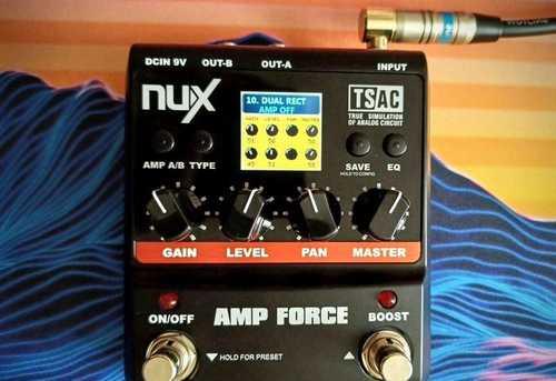 Эмулятор гитарных усилителей NUX AMP force