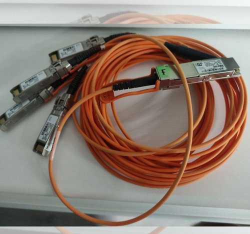 Кабель Cisco qsfp-4X10G-AOC3M