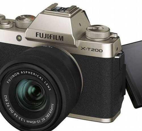 Фотоаппарат Fujifilm XT-200 XT200 kit + комплект