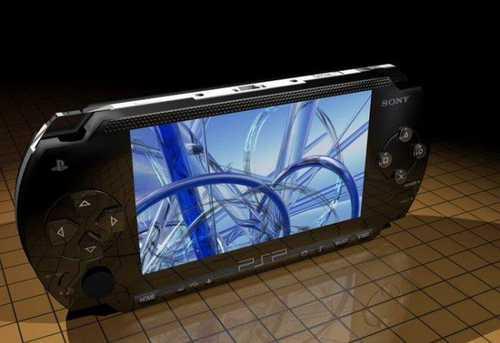 Sony PSP 3008 Piano Black + 30 Игр