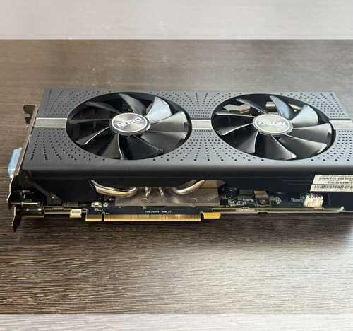 Видеокарта sapphire nitro  radeon rx580 4gb