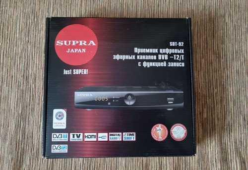 Цифрвоой TV ресивер DVB-T2/T Supra SDT-92