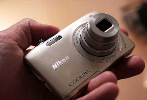 Nikon coolpix s3100 полный комплект + 32gb
