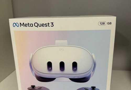 Oculus Quest 3 128gb + крепление + чехол и прочее