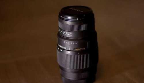 Обьектив Sigma DG 70-300mm 4-5.6 Macro для Canon