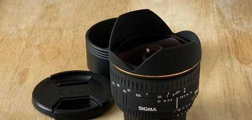 Sigma AF 15mm f/2.8 EX DG diagonal fisheye Nikon F