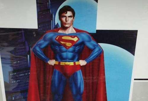 Комплект постельного белья Супермен сатин