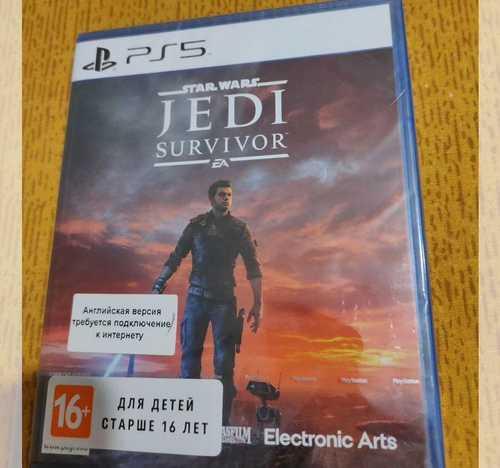 Star Wars Jedi Survivor новая, в плёнке (PS5)