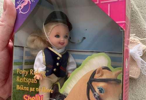 Кукла барби келли pony riding