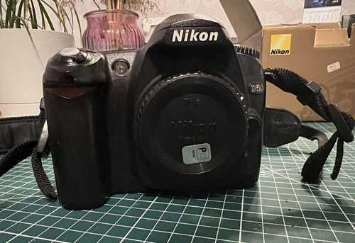 Зеркальный фотоаппарат nikon d50
