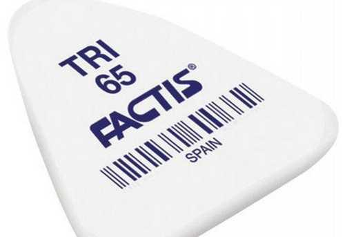 Ластик factis TRI 65 (Испания), 36х33х6 мм, ассорт