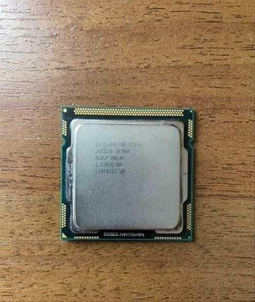 Процессор intel xeon x3440