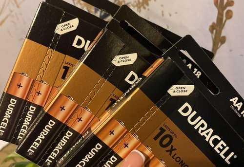 Батарейки Duracell пальчиковые