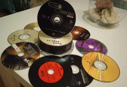 Музыкальные диски за 45 штук