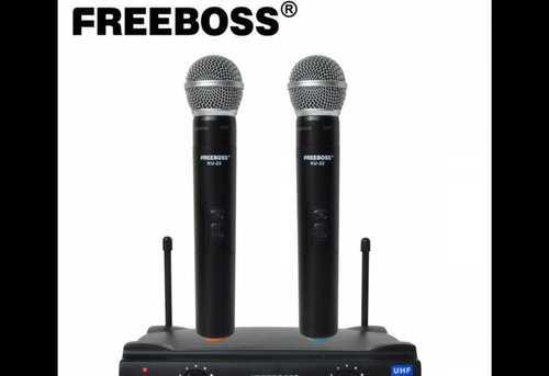 Радиосистема freeboss с 2 микрофонами