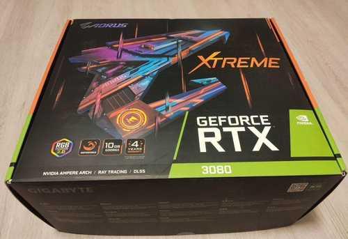 Видеокарта Aorus RTX 3080 Extreme waterforce