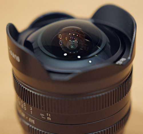 Объектив 7Artisans 7.5mm F2.8 II Fisheye X-mount