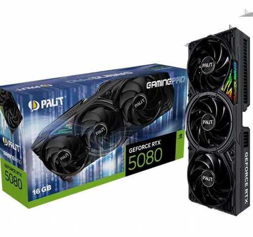 Новая видеокарта Palit GeForce RTX 5080 gамingрrо
