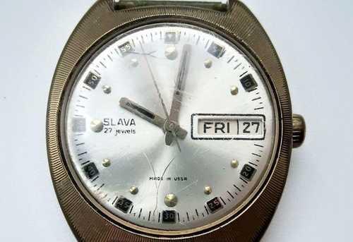 Часы Слава (Slava), экспорт, 27 камней, СССР