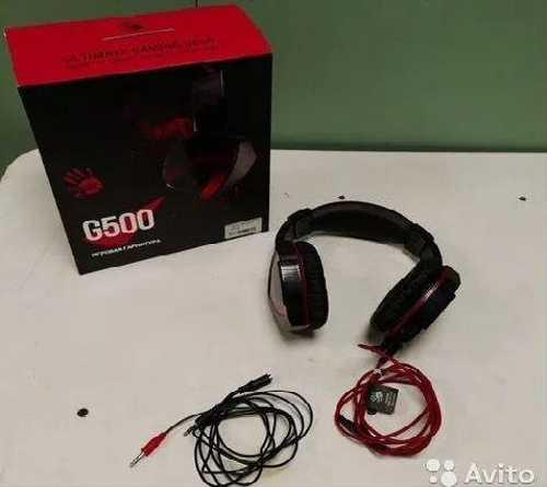 Новые игровые наушники a4tech bloody G500