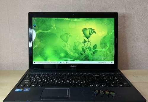 Мощный ноутбук Acer на Core i3/4гб озу/320гб
