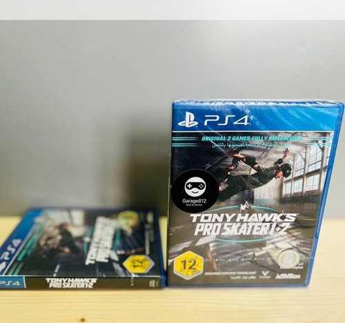 Tony Hawk's Pro Skater 1 + 2 PS4