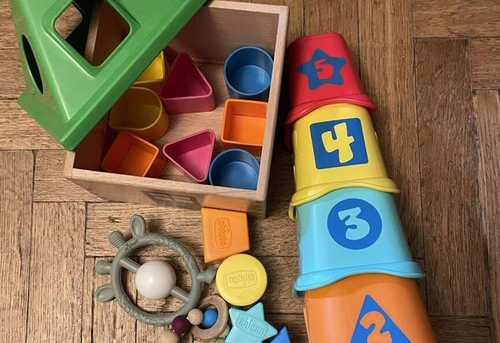 Детские развивающие игрушки пакетом сортеры IKEA