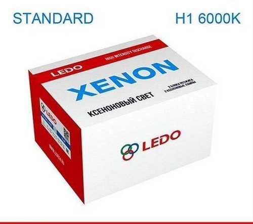 Комплект ксенона h1 6000k ledo 12v