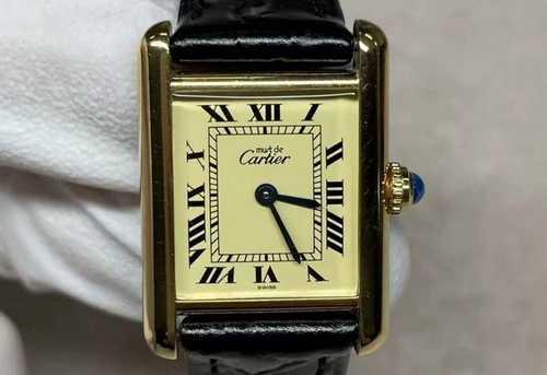 Часы Cartier Tank must de винтаж
