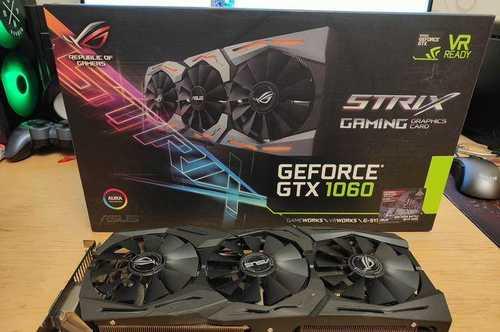 Asus ROG Strix GeForce GTX1060 6Gb OC Edition