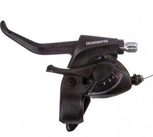 Шифтер Shimano Tourney EF41 левый 3ск трос 1800мм