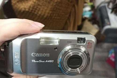 Компактный фотоаппарат canon power shot a460