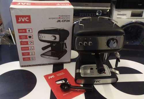Новая рожковая кофеварка JVC JK-CF26