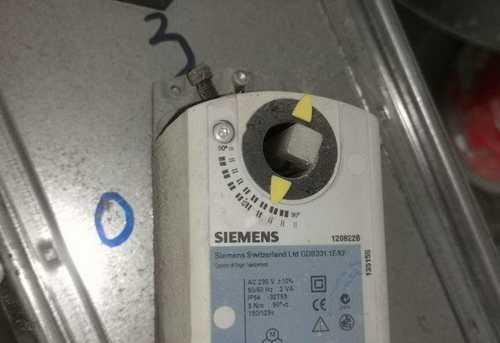 Привод воздушной заслонки Siemens gdb331.1e