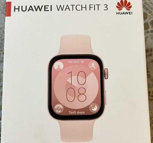 Huawei смарт-часы watch fit 3