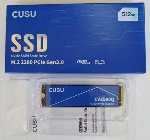 SSD m2 nvme cusu - 512gb