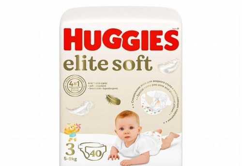 Подгузники Huggies elite soft 3 Новые