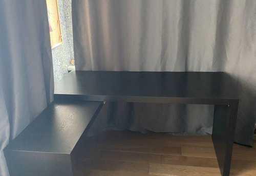 Стол IKEA мальм (malm) с выдвижной панелью
