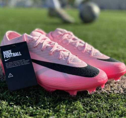 Бутсы Nike Mercurial air zoom pink