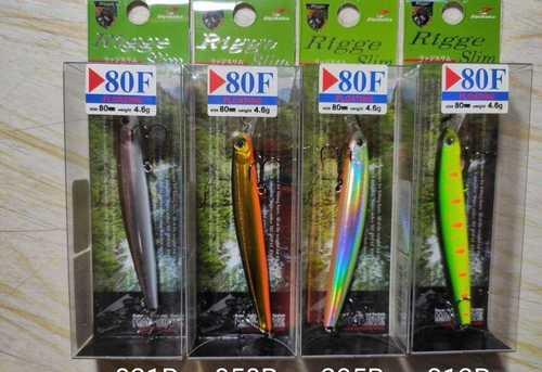 Воблер ZipBaits Rigge Slim: 80F, 80SS