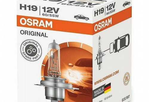 Лампа галогенная Osram 64181L H19 12V 60/55W, 1 шт