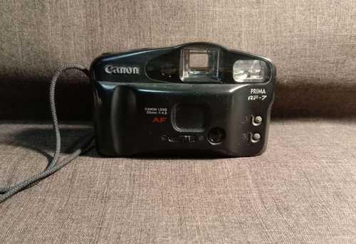 Плёночный фотоаппарат Canon prima AF-7