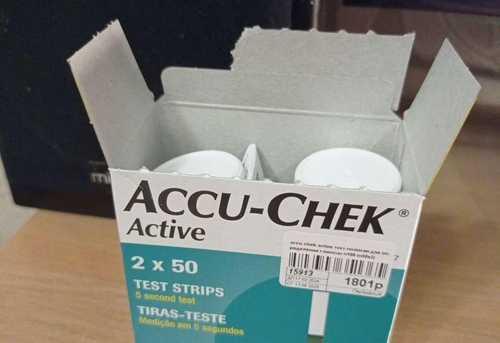 Accu-chek Aktive тест полоски