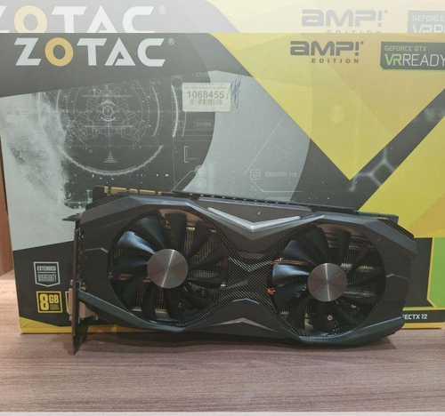 Видеокарта Zotac GeForce GTX 1070 AMP edition