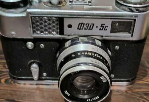 Плёночный фотоаппарат фэд-5С