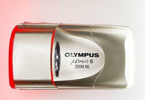 Пленочный фотоаппарат Olympus mju II zoom 80
