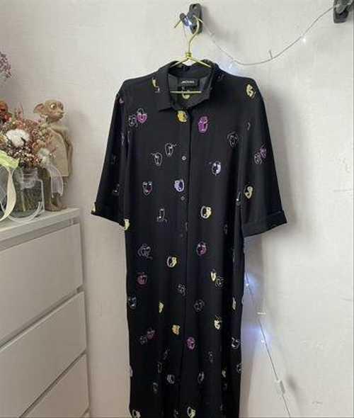Платье рубашка monki
