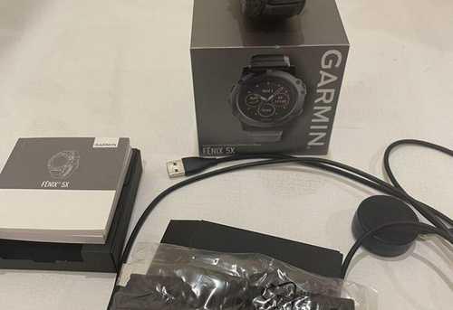 Часы Garmin fenix 5x sapphire