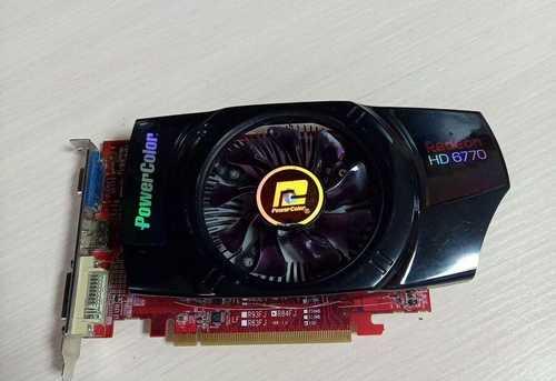 Видеокарта AMD Radeon HD 6770 1 gb