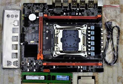 Новый комплект 2011 X99+Xeon E5 2670 v3 16 GB DDR4